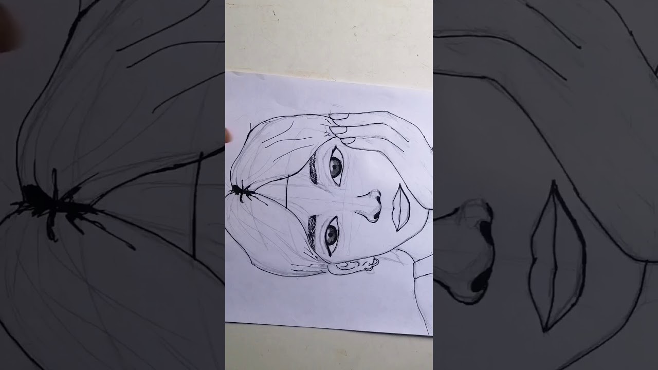 Dibujo estilo BTS